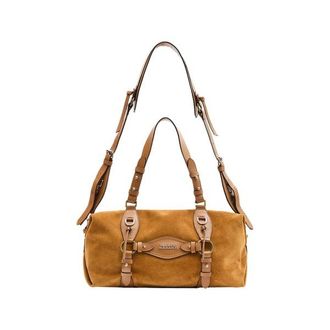 Isabel Marant Sac &agrave; main Tilpa en veau velours et cuir