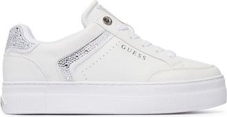 Guess Sneakers FLTGX3 ELE12 Wei&szlig;