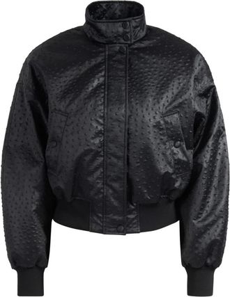 Elisabetta Franchi Femme, Vestes, Noir, Taille: 38 FR Giubbotto