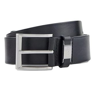 BOSS Connio Leather Belt W85 Black
