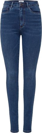 Only Damen High-Waist Jeans-Hose OnlRoyal Denim Skinny-Fit R&ouml;hrenjeans, Farbe:Dunkelblau, Jeans/Hosen Neu:XS / 32L