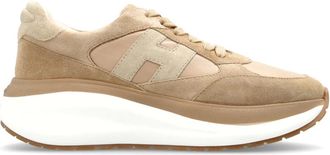 Hogan Femme, Chaussures, Beige, Taille: 37 1/2 EU Maxi I Active Baskets