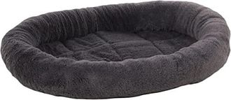 Flamingo Kissen Isaura Oval Dunkelgrau 55x42x7cm