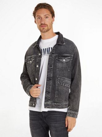 Tommy Jeans Jeansjacke ISAAC DENIM TRUCKER CH6187 mit Logopr&auml;gung