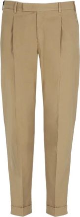 Pantaloni Torino Homme, Pantalons, Brun, Taille: 2XL Pantalon en coton