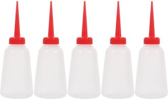 TOPBATHY Sewroro 5 St&uuml;ck 250 Ml &Ouml;lapplikator N&auml;hmaschinen&ouml;lerdose Maschinenzubeh&ouml;r &Ouml;ler N&auml;hmaschinenzubeh&ouml;r &Ouml;lflasche Aus Kunststoff &Ouml;lapplikator Mit Langem Au