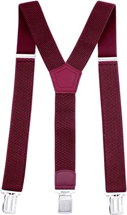 Glamexx24 Hosentr&auml;ger f&uuml;r Herren Einstellbar und Elastisch, Y Form, Breit 4 cm mit 3 Starken Clips Einheitsgr&ouml;&szlig;e Hosentr&auml;ger f&uuml;r M&auml;nner und Damen