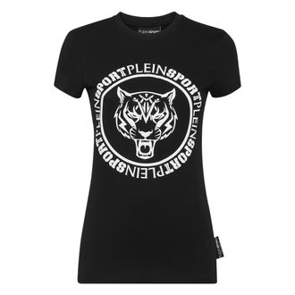 Plein Sport Femme, Sport, Noir, Taille: 38 FR T-Shirt Pure