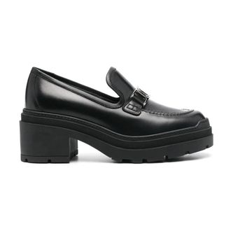 Ferragamo Schwarze l&auml;ssige Loafer f&uuml;r Frauen - - Shoes - Damen - Schwarzk - 39 1/2 EU