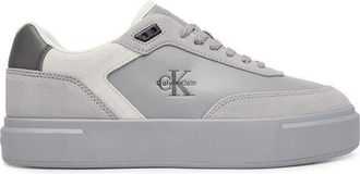 Calvin Klein Sneakers Prime Cupsole Laceup Lth-Su Ml HM0HM02449 Grau