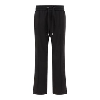 Dolce & Gabbana Homme, Pantalons, Noir, Taille: L Pantalon en Laine &agrave; Cordon Tecno Noir