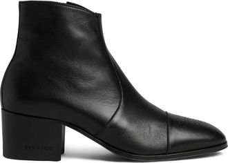 Dsquared2 bottines en cuir 60 mm - Noir