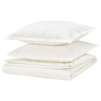 IKEA HAMPFLOCKEL Bettw&auml;sche-Set, 3-teilig