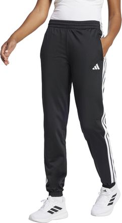 adidas Damen Tricot 3-Stripes Track Pants Trainingshose, Schwarz/Wei&szlig;, M