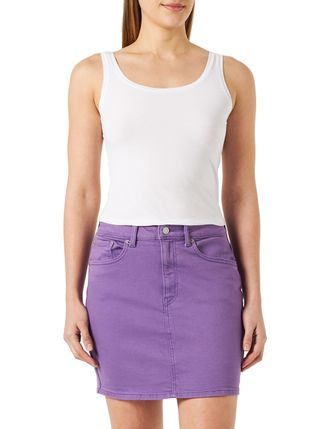 Jack & Jones Damen Jxhazel Skirt AKM Color Ln Rock, Royal Lilac, XS EU