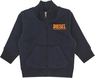Diesel Homme, Sweatshirts et sweats &agrave; capuche, Bleu, Taille: 9 M Sonnyxb SweaT-shirt zipp&eacute;