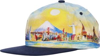 HUF Kultivierte Unstrukturierte Snapback Flat Brim Cap - - Accessories - Herren - Mehrfarbig - ONE SIZE