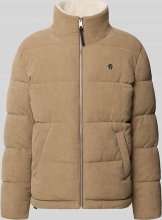 Mc Neal Jacke aus Cord mit Label-Stitching
