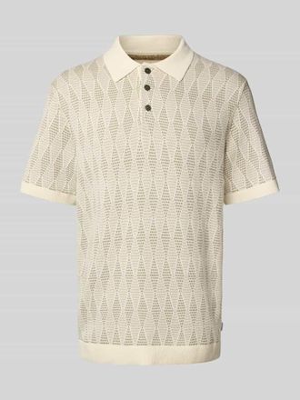 Premium by Jack & Jones Regular Fit Poloshirt mit Strukturmuster Modell JUDE