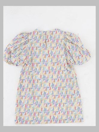Fendi FF Brick Popel Dress - Multicolor
