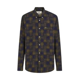 Barbour Camicia Classic Tartan - Homme - Chemises - Vert - Taille: L