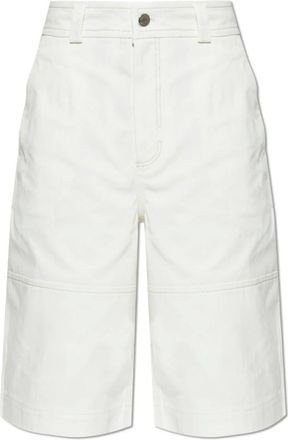 Ami Homme, Shorts, Blanc, Taille: XS Denim Shorts