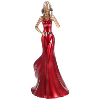 BESPORTBLE NUOBESTY Weinregal mit Dekorativem Damenst&auml;nder aus Resin Weinflaschenhalter f&uuml;r Wohnzimmer und K&uuml;che Sicherer Weinst&auml;nder mit Glatter Oberfl&auml;che Viel