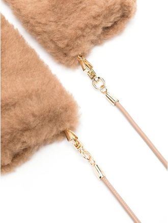 Max Mara Camel Hair Mittens - Brown