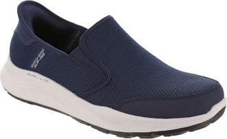 Skechers Equalizer 5.0 Drayze Baskets &agrave; Enfiler Mains Libres pour Homme, Bleu Marine, 10 X-Wide