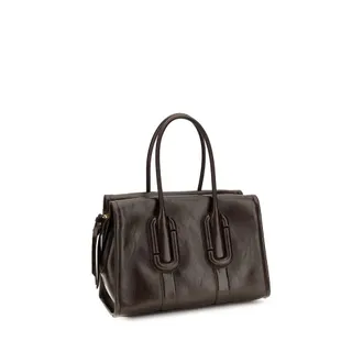 Marc Jacobs Pop J Hardware Shoulder Bag - Brown