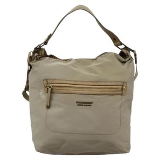 Burberry Pre-owned Nylon handtaschen - - Pre-owned - Damen - Beige - ONE SIZE