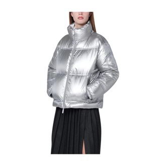Herno Giubbotto Piumino Laminar - - Jackets - Damen - Grau - M