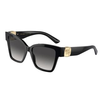 Dolce & Gabbana Lunettes de soleil carr&eacute;es - Femme - Accessoires - Noir - Taille: 54 MM
