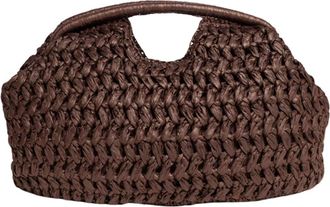 Weili Zheng Femme, Sacs, Brun, Taille: ONE Size Pochette en raphia