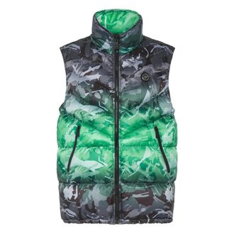 Plein Sport Padded Vest Neon Amazon Edition - - Sport - Herren - Mehrfarbig - M