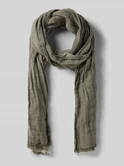 Camel Active Schal mit Ausfransungen