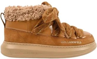 Karl Lagerfeld Femme, Chaussures, Brun, Taille: 37 EU Bottes dhiver Kapri Kosi