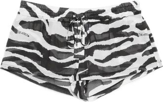 The Attico Femme, Shorts, Noir, Taille: 38 FR Short Shorts