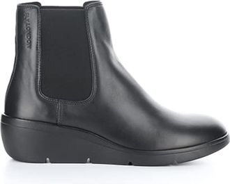 FLY London Fly London Damen Nola549fly Chelsea-Stiefel, Bordeaux, 41 EU