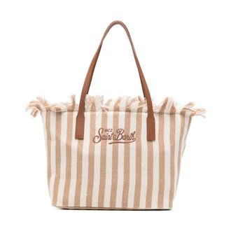 MC2 Saint Barth Femme, Sacs, Multicolore, Taille: ONE Size City Bag Mid Fringe