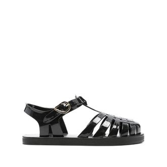 Ancient Greek Sandals Schwarze Sandalen mit Schnallenverschluss - - Shoes - Damen - Schwarzk - 36 EU
