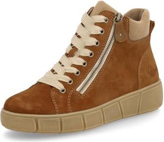 Remonte Baskets montantes D1T70 pour femme, semelle lâche, Marron 22., 43 EU