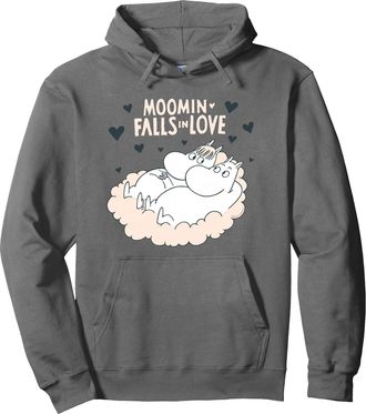 Moomin Mumin verliebt Sich Moomintroll & Snorkmaiden Pullover Hoodie