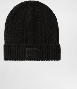 Dolce & Gabbana Strickmütze Mit Zopfmuster - Mann Hüte Und Handschuhe Schwarz Onesize