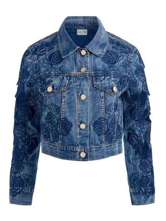 Alice & Olivia Jeansjacke - Dunkelblau