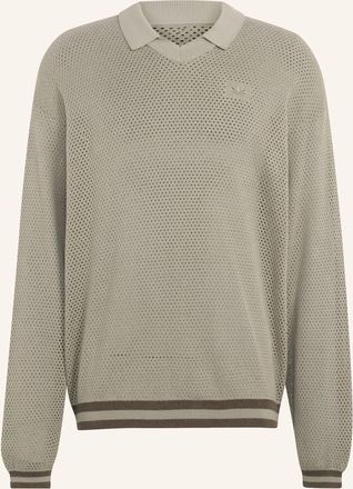 adidas Originals Adidas Originals Fully Fashion Oberteil, Gewirktes Material, Lang&auml;rmelig gruen