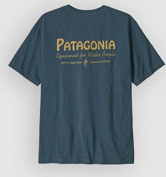 Patagonia Water People Banner T-Shirt summit blue