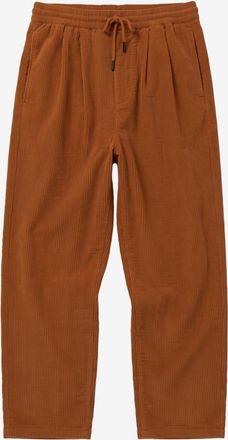 Knowledge Cotton Apparel Damen vegan Hose Hazy Relaxed Aus Cord Lion Braun