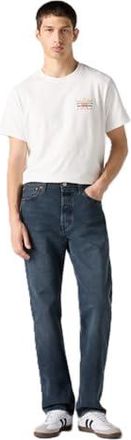 Levi's 501 Original Fit Jeans Homme, Blue Black Stretch, 34W / 34L