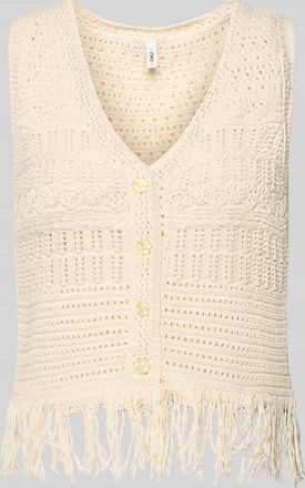 Only Regular Fit Weste aus Baumwoll-Mix Modell ALIX